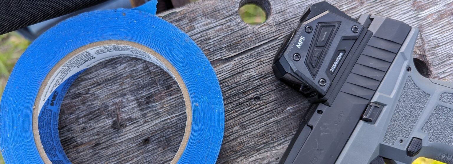 The Tape Trick: Red Dot Training for Beginners - Inside Safariland
