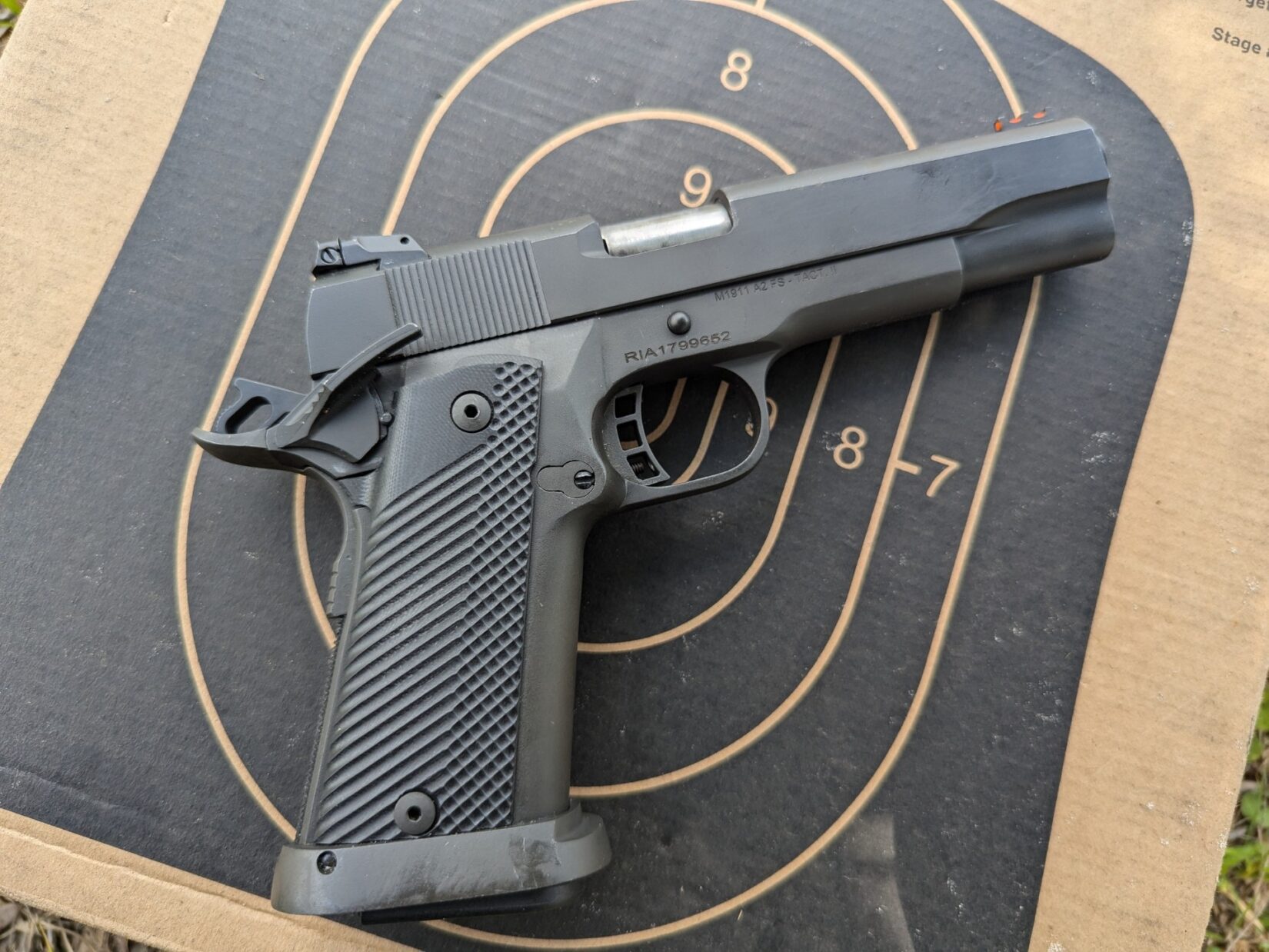 The RIA Rock Ultra FS HC: The Budget Double Stack M1911 - Inside Safariland