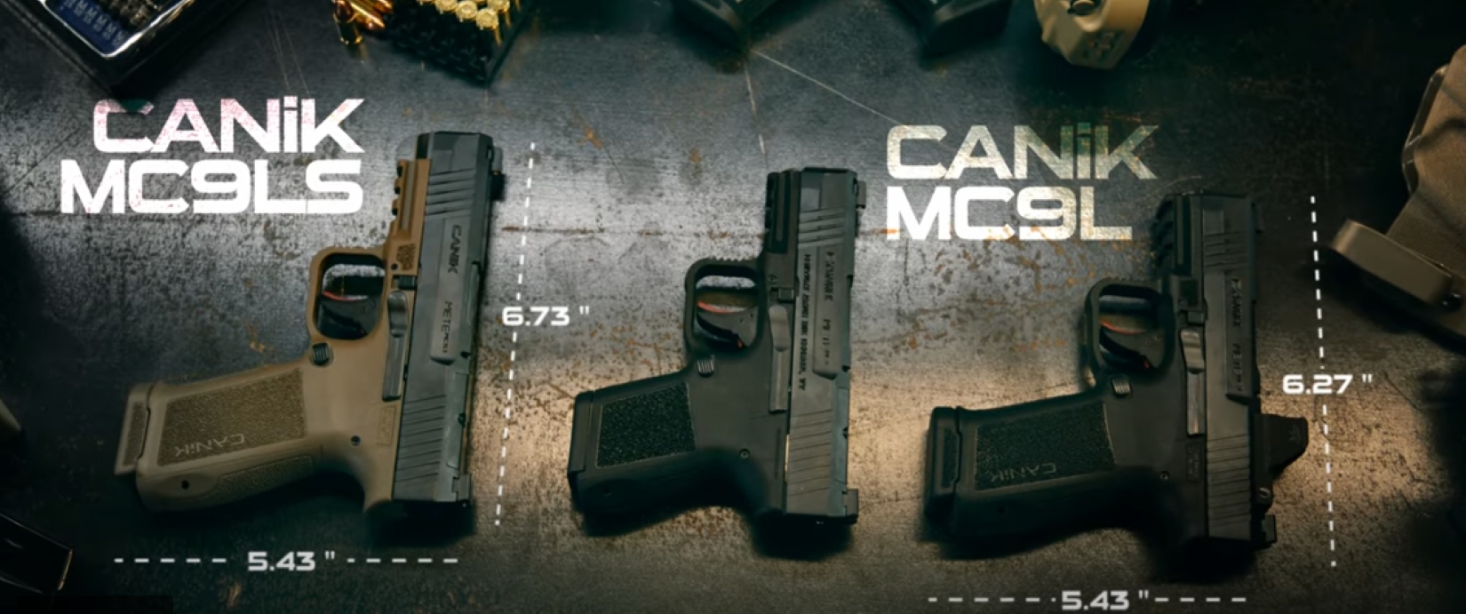 The New Canik Mete MC9L and MC9LS Pistols - Inside Safariland