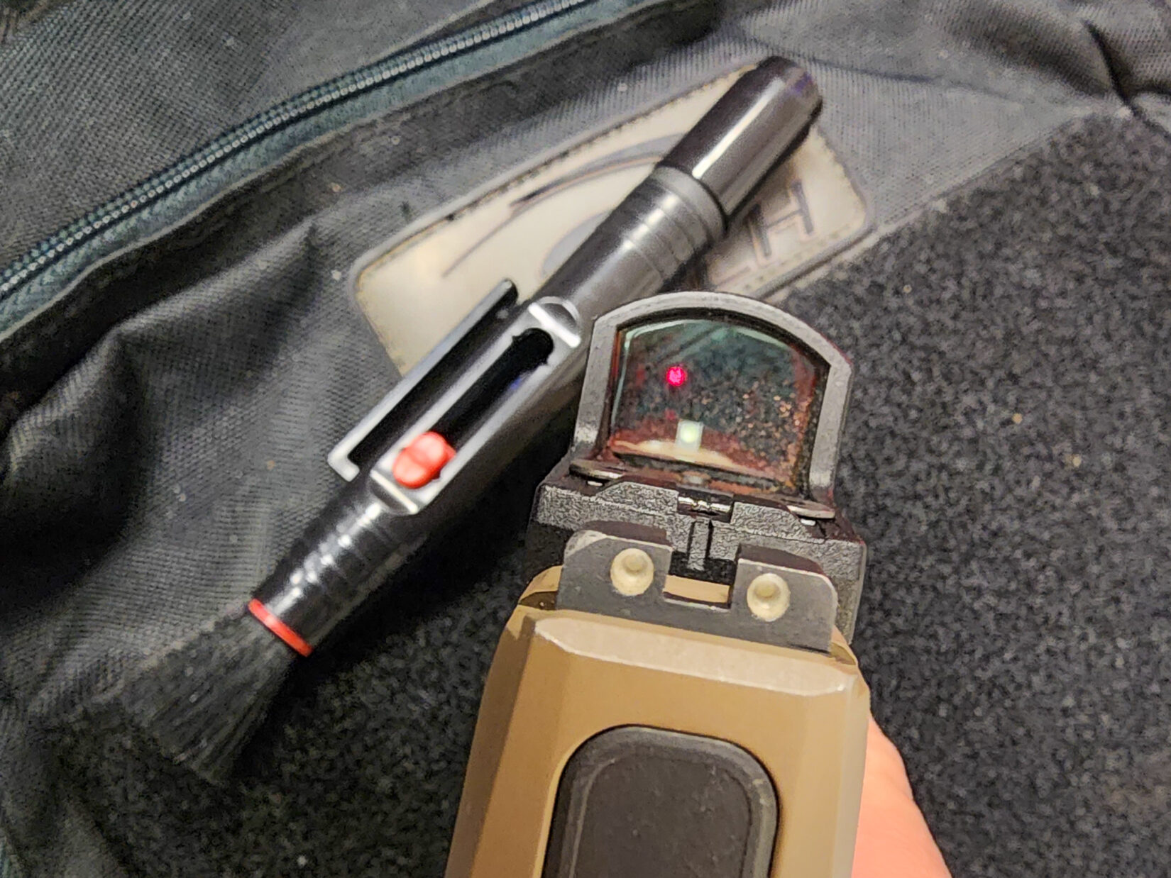 Closed Emitter Red Dot Optics - Inside Safariland