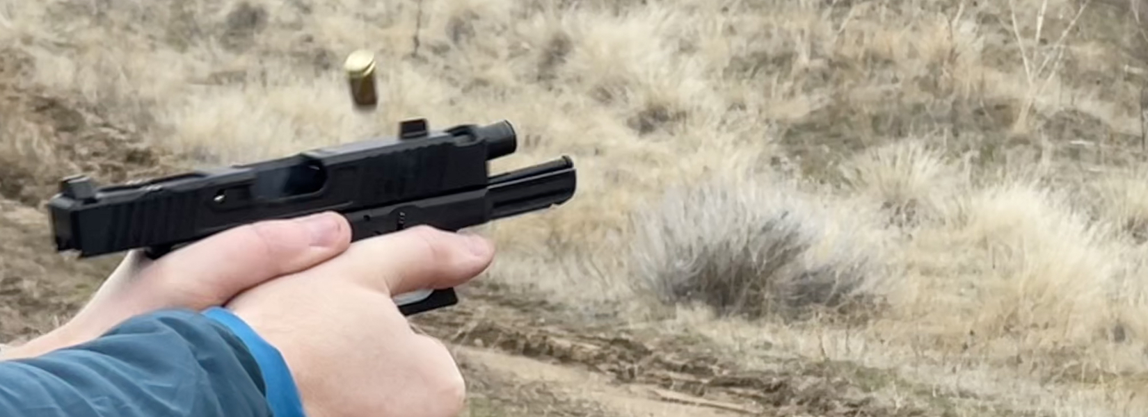 Angled Spade Imperium 9C: Compensated Glock 19 Slide - Inside Safariland