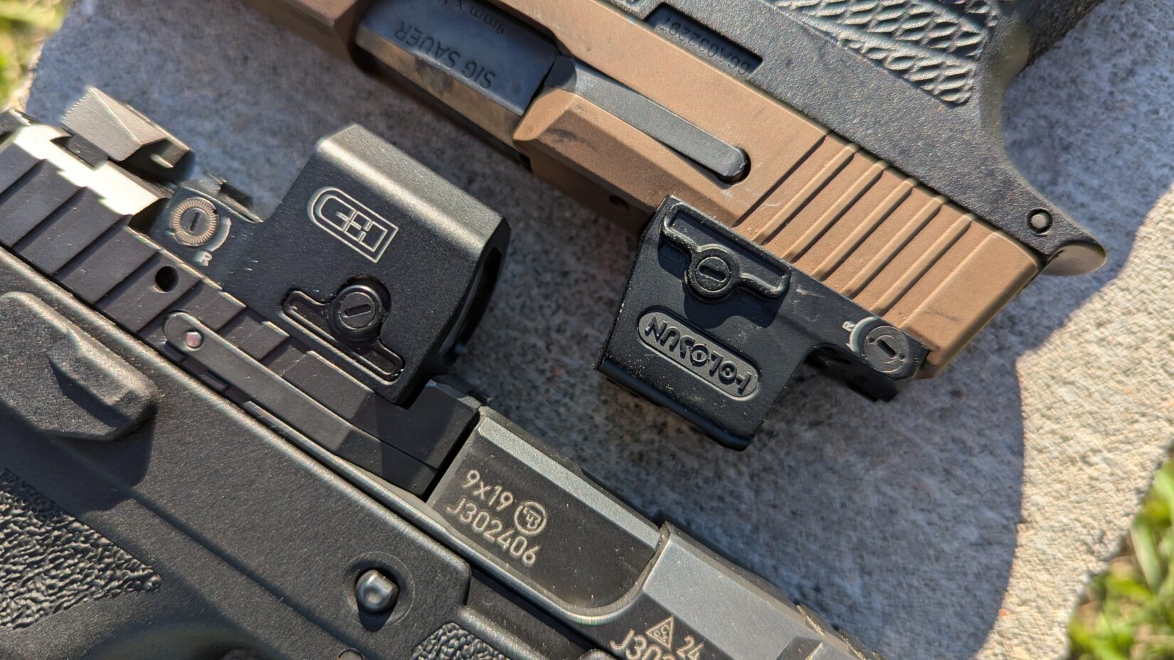 Edc Enclosed Vs Eps Carry Small Optic Comparison Inside Safariland