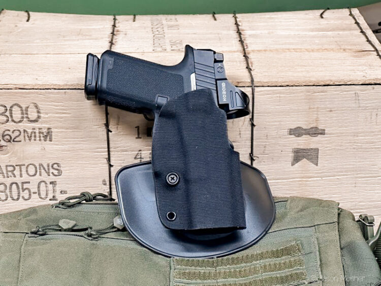 Safariland Gravity Paddle Holster for Glock 19 Gen 5 - Inside Safariland